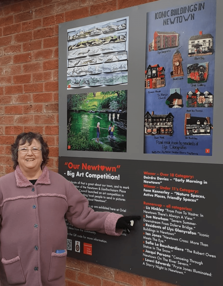 Severn summer- original - Mid Wales Artist - Sue Newham